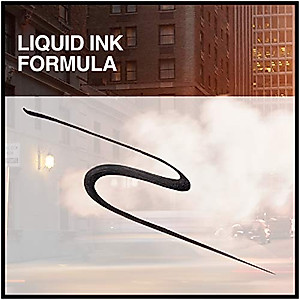 Maybelline New York Tattoo Studio Liquid Ink Eyeliner Makeup, up to 36HR Wear, Sweat Resistant, Smudge Resistant, Ink Black, 0.08 Fl.Oz