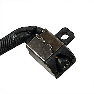 Zahara 9PIN DC in Power Jack Cable Plug in Charging Port Socket for Dell Inspiron 15 7591 7590 / Vostro 15 7590 / P83F P83F001 048JWV 48JWV（9cm/ 3.5inches）(not fit for Dell Inspiron 2-in-1 Series)