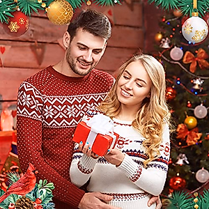 6 Packs Memorial Cardinal Gift Set Include 6 Pcs Red Cardinal Bird Statue Figures 6 Pcs Red Feathered Cards 6 Pcs Organza Bags for Sympathy Grief Memorial Gift Funeral Favors Home Garden Decor