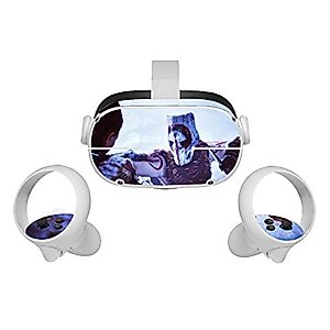 Oculus Quest II VR Headset Skin Sticker New World Vinyl Decal for Headset and Controller