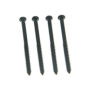 Dopro Pack of 20 Bass Guitar Pickup Mounting Screws Pickup Springs for Precision P Bass or J Bass or P90 Soap Bar Pickups Black