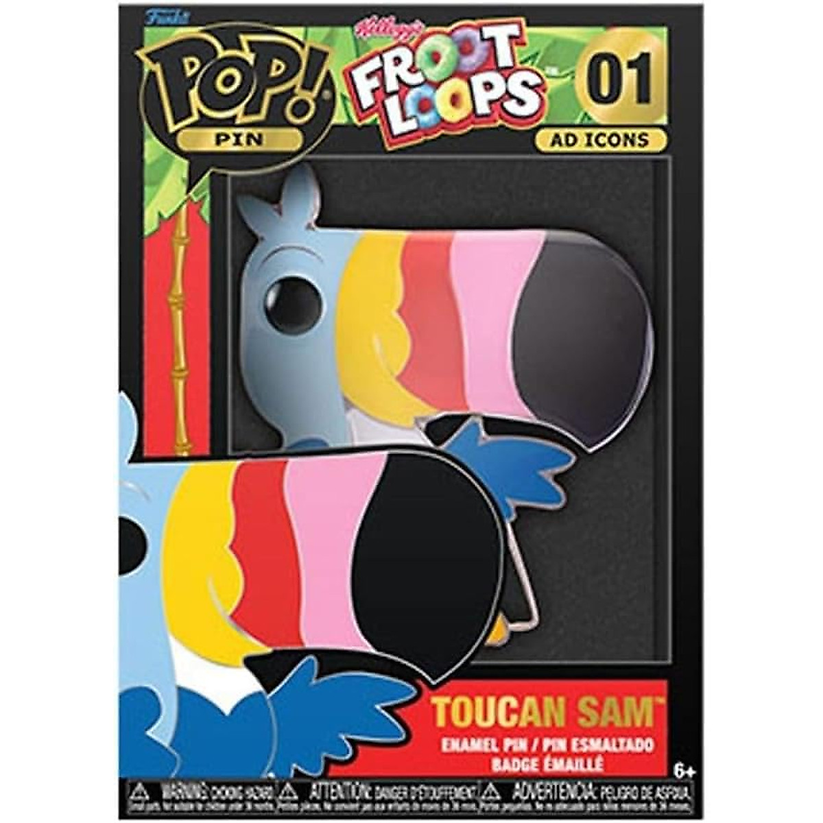 Funko Pop! Sized Pins: Fruit Loops -Toucan Sam