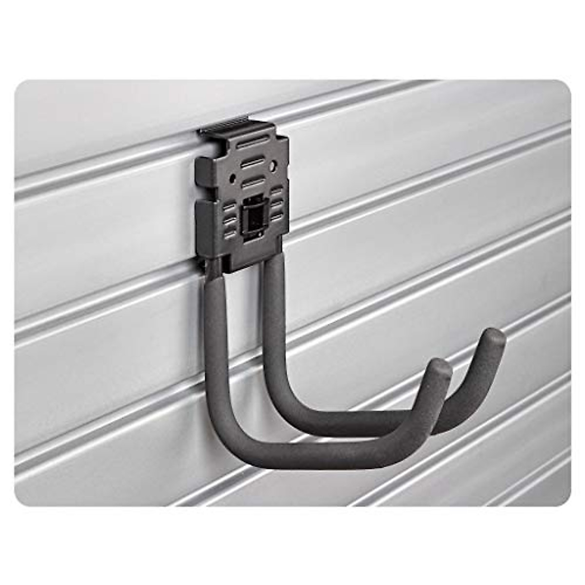 HandIWall Sports Accessory Kit with Locking Bracket Hooks for Slatwall Panel Organization