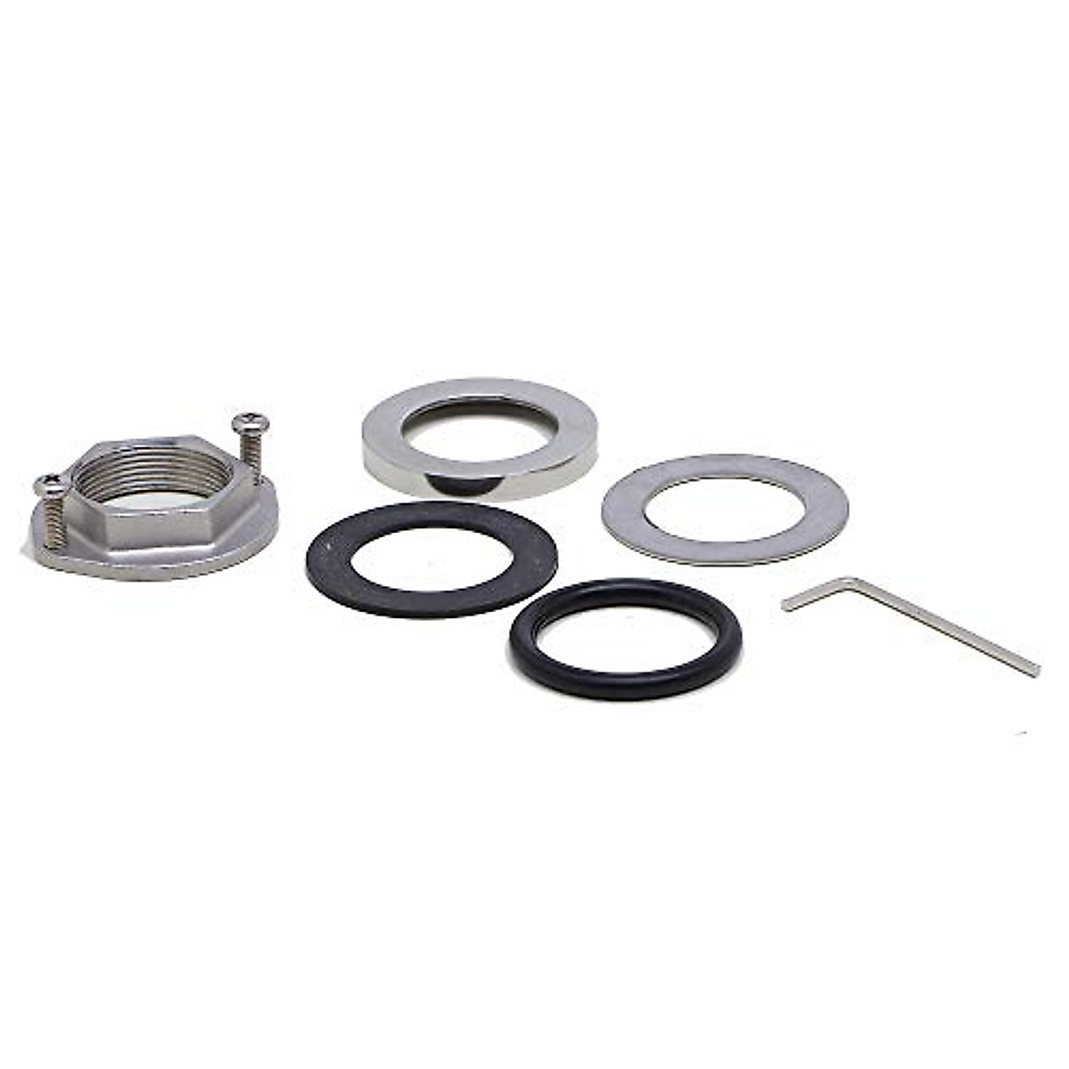 Alfi AB2038-PSS Kitchen Faucet, 12.13"H, Silver/Pewter