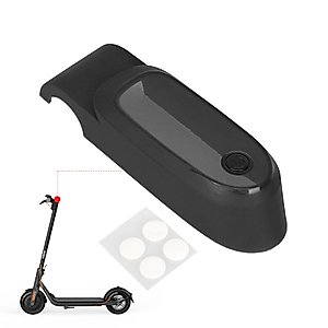 LUCK4U Waterproof Dashboard Cover Shell for Ninebot Scooter Silicone Protective Case Accessories for Segway Ninebot F20 F25 F30 F40 Electric Scooter black