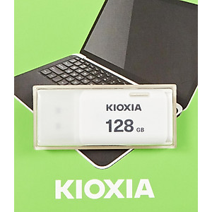 Kioxia U202 TransMemory 128GB USB2.0 Flash Drive Portable Data Disk USB Stick White LU202W128GG4