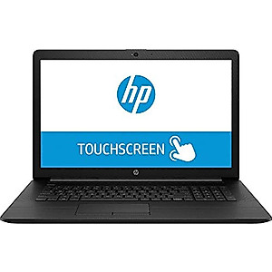 HP 2019 17.3" HD+ Laptop - Intel i5-8265u, 12GB Memory, 256GB Solid State Drive, Jet Black, Maglia Pattern