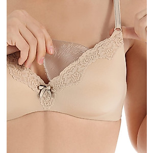 Pure Style Girlfriends Bump-and-Jump-a-cup Cleavage Enhancing Bra Insert, Clear, One Size