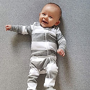 Burt's Bees Baby - Fitted Crib Sheet, Solid Color, 100% Organic Cotton Crib Sheet for Standard Crib and Toddler Mattresses (Heather Grey) , 28x52 Inch (Pack of 1)