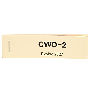 MIRA Safety CBRN Detection Paper for Chemical Warfare Agents | Color-Changing Test Strips for G Agents, V Agents, and H Agents (CWD-2)