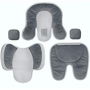 Lulyboo Infant to Toddler Head and Body Support, Extra Support and Cushion for Car Seat or Stroller