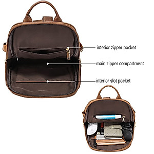 CLUCI Womens Backpack Purse Small Sling Bag for Women