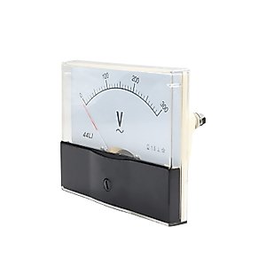 Heyiarbeit AC 0-300V Analog Panel Voltage Gauge 44L1 Volt Meter for Voltage Measurement Devices 1Pcs
