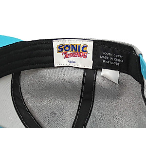 Bioworld Sonic The Hedgehog Face Snapback Youth Hat Gray