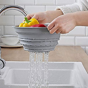 GULRUH Wood Cutting Boards for Kitchen, Home Kitchen Non-Slip Retractable Cutting Board with Drain Basket Cutting Board Drain Basket Oil-Free Kitchen Tools