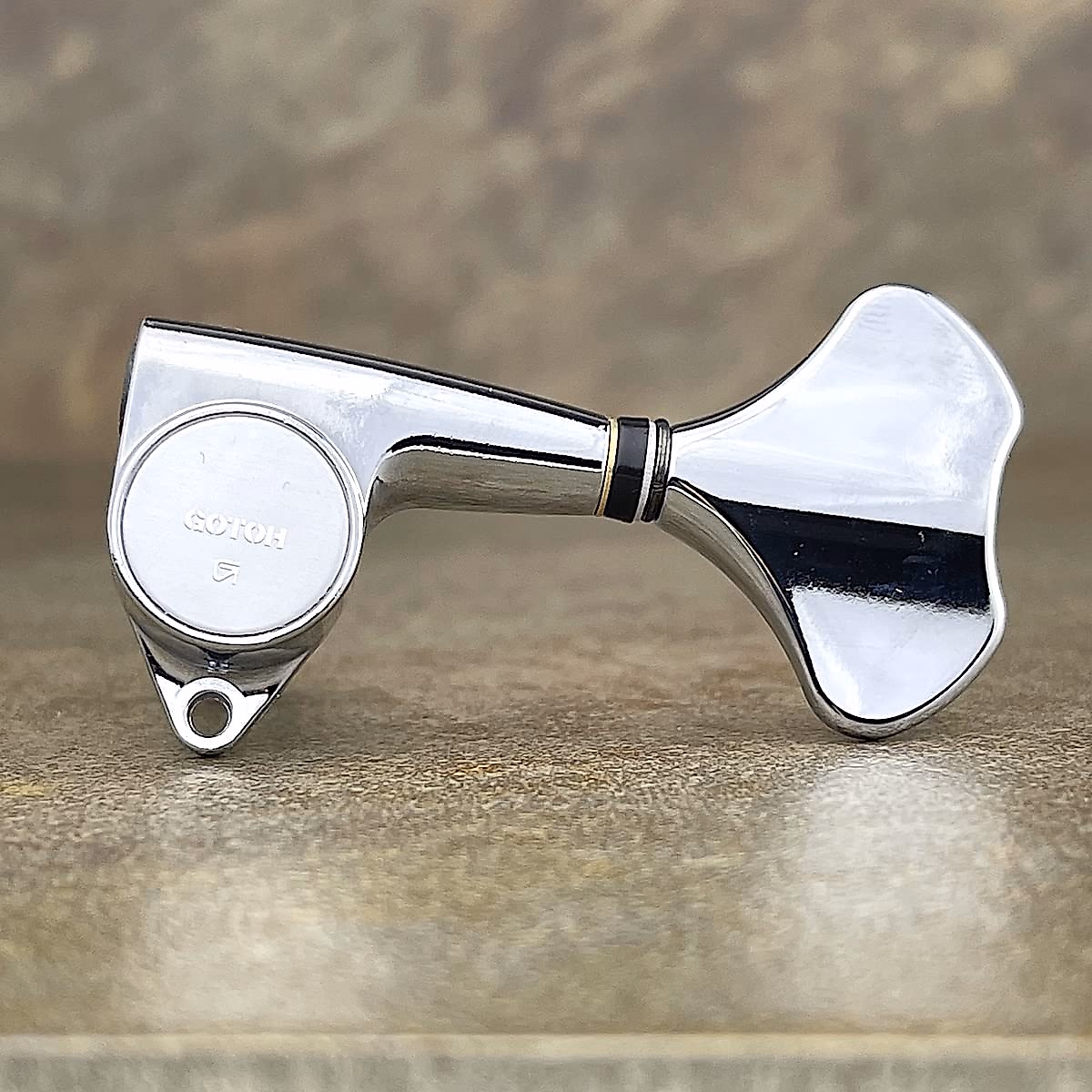 Gotoh Compact Bass Tuner Chrome (2 per side)