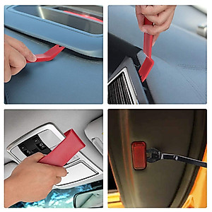 JOJOY LUX 41 Pack Auto Trim Removal Tool Set for Car Audio Dash Door Panel Window Molding,Auto Clip Pliers Fastener Tool Kit, Car Upholstery Repair Kit, Tool Kit with Zipper Bag