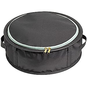 Barrpet Prevent Litter Scatter Design.Collapsible Portable Cat Litter Box with Lid and Handle Standard for Travel Light Weight Leak-Proof, Sturdy, Easy to Clean(17.7"X17.7"X5.9")