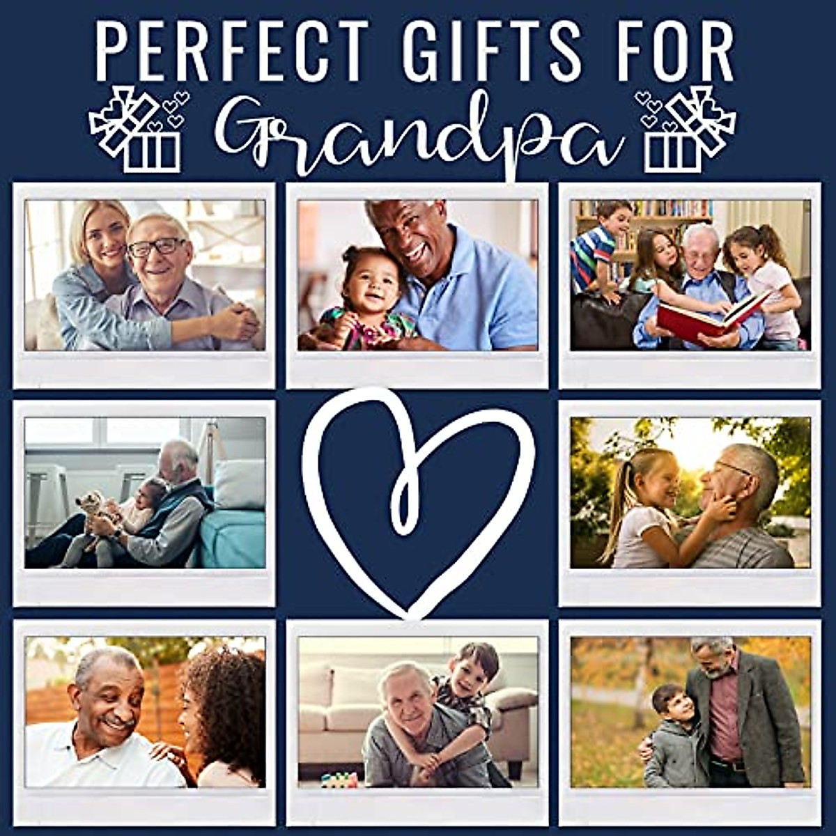 InnoBeta Gifts for Grandpa, Throw Blanket for Grandfather, Presents from Granddaughters Grandsons for Christmas, Birthday, Father's Day - 50" x 65" Best Grandpa Ever