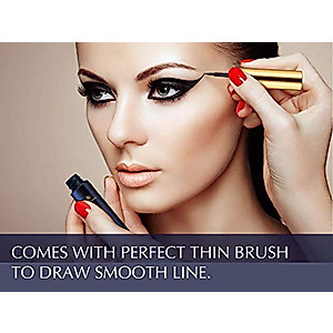 Arishine Magnetic Eyeliner, Natural Look,Waterproof and Smudge Resistant