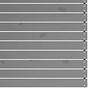 vidaXL 3 Piece Patio Lounge Set, Gray, Solid Pinewood, Outdoor Furniture, Modular Design, Includes Middle Sofa, Corner Sofa and Footstool