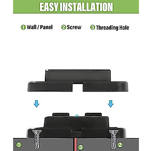 ESEWALAS 12V/24V USB Outlet,Dual PD3.0 Type-C (USB C) & Quick Charge QC3.0 USB-A Port Panel Mount,Car Charge Adapter 12V Quick Car Charger Socket Power Outlet,Car USB Socket (2PCS)