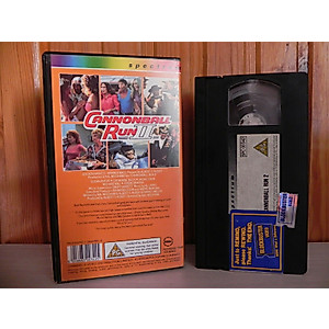 Cannonball Run 2 [Spectrum]: Automobile Racing Action - Burt Reynolds - Pal VHS