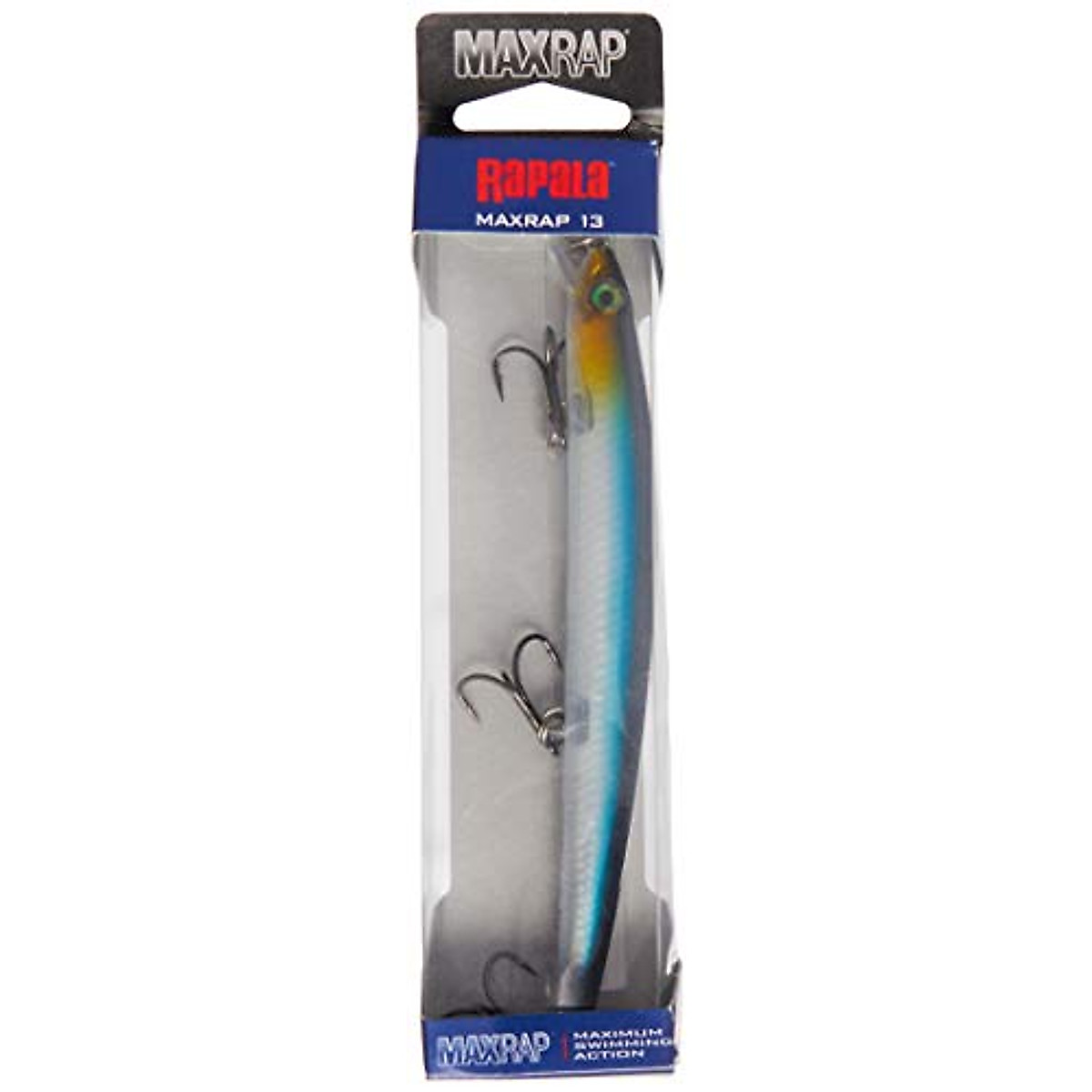 Rapala MaxRap 13 Fishing Lure, Flake Blue