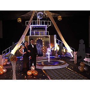 Dressed to The Nines Cardboard Cutout Silhouettes, Set of 4