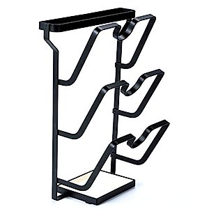 Pot Rack Punch-free Wall-mounted Kitchen Cutting Board Rack Cutting Board Rack Household Chopping Board Shelf Pot Lid Storage Rack