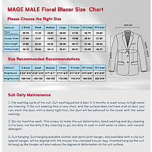 MAGE MALE Men's Tuxedo Jacket Slim Fit One Button Solid Shawl Lapel Blazer Jacket for Dinner,Prom,Party