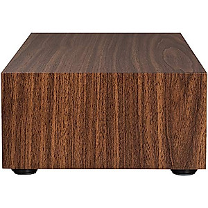 Crosley CR3501A-WA Fleetwood Bluetooth FM Clock Radio and CD Player, Walnut