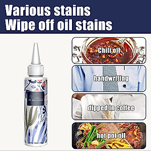 100ml Clothes Grease Stain Remover Nml Clothes Grease Stain Remover, Clothes Grease Stain Remover, Clothes Stain Remover(1 pc)