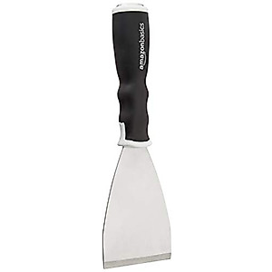 Amazon Basics Soft Grip, Heavy Duty, Straight Scraper with Pole Socket & Hammer End