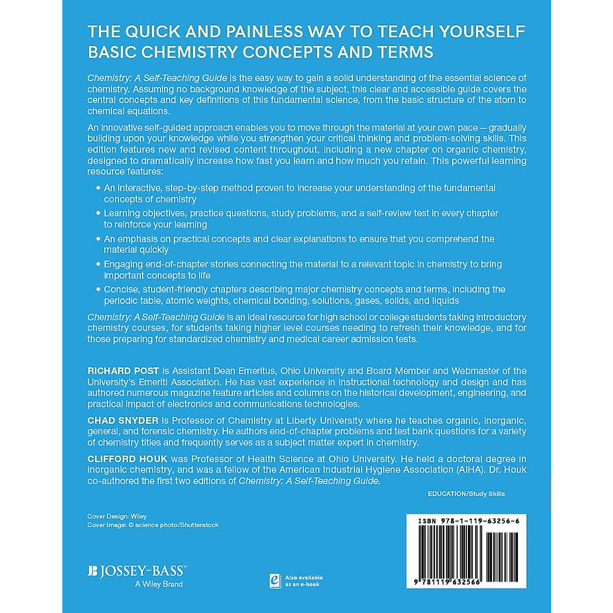 Chemistry: Concepts and Problems, A Self-Teaching Guide, 3rd Edition (Wiley Self-Teaching Guides)