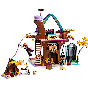 LEGO Disney Frozen II Enchanted Treehouse 41164 Toy Treehouse Building Kit Featuring Anna Mini Doll and Bunny Figure for Pretend Play (302 Pieces)