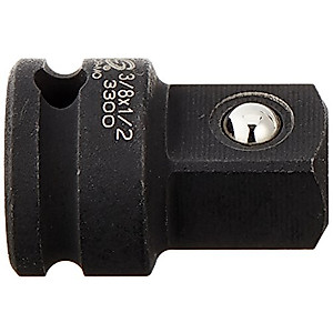 Sunex 3300 3/8-Inch Female by 1/2-Inch Male Socket Adapter with Friction Ball Drive