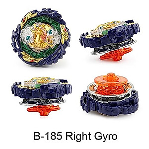 Esste Bey Battling Top Burst Stadium Battle Set, 4 Spinning Tops 2 Launchers 1 Arena Combat Game, Battling Game Toys Birthday Gifts for 8-12 Boys Children Kids