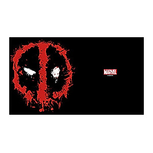 Marvel Deadpool SplatterIcon 17 oz Stainless Steel Water Bottle, 17 Ounce, Multicolored