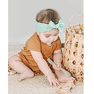 Prohouse 18PCS Baby Nylon Headbands Hairbands Hair Bow Elastics for Baby Girls Newborn Infant Toddlers Kids