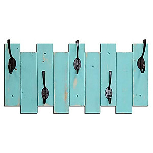 Sydney Wall Hook Rack, 20 Paint Colors - Wood Wall Art, Coat Rack Wall Mount, Coat Hooks, Rustic Coat Hooks, Wall Coat Hooks, Leash Hook, Hat Hook