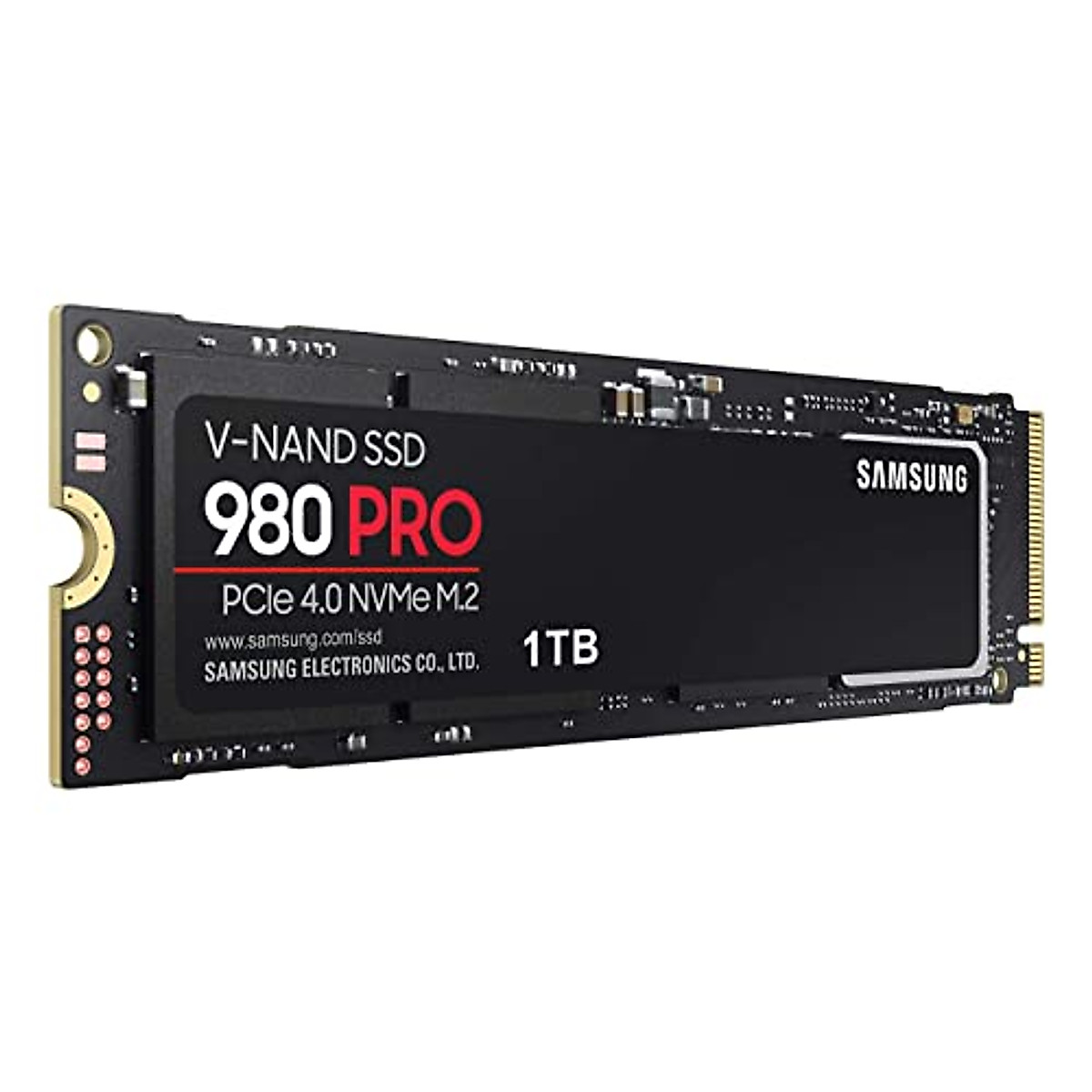 SAMSUNG 980 PRO SSD 1TB PCIe 4.0 NVMe Gen 4 Gaming M.2 Internal Solid State Drive Memory Card, Maximum Speed, Thermal Control, MZ-V8P1T0B