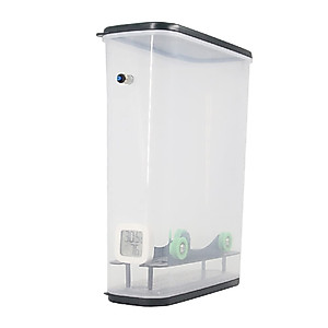 Zeberoxyz 3D Printer Filament Holder Dry Storage Box moisture-proof Sealed Universal Adjustable Filament Mount Rack Bracket for PLA/ABS/Nylon/Wood/TPU 3D Printing Materials (Dry Storage Box)