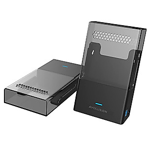 Avolusion HDDGear (HDDGU3-DS) USB 3.0 External Hard Drive Enclosure / HDD Docking Station for 2.5" SSD/HDD & 3.5" HDD - 2 Year Warranty