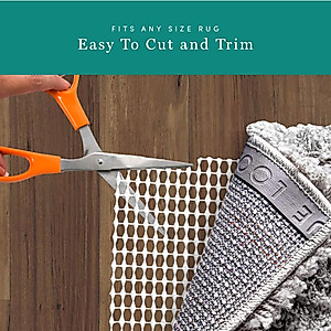 Unique Loom Anti-Slip All Surface Slim Indoor Use Rug Pad (3' 11" x 5' 11"')