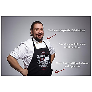 Fay People Cooking Aprons for Men - 4 Options; Funny Aprons for Men can be Mens BBQ Apron, Grill Apron or Mens Cooking Apron