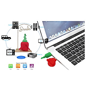 WooTeck 64GB Cartoon Lovely Rose Flower USB Flash Drive