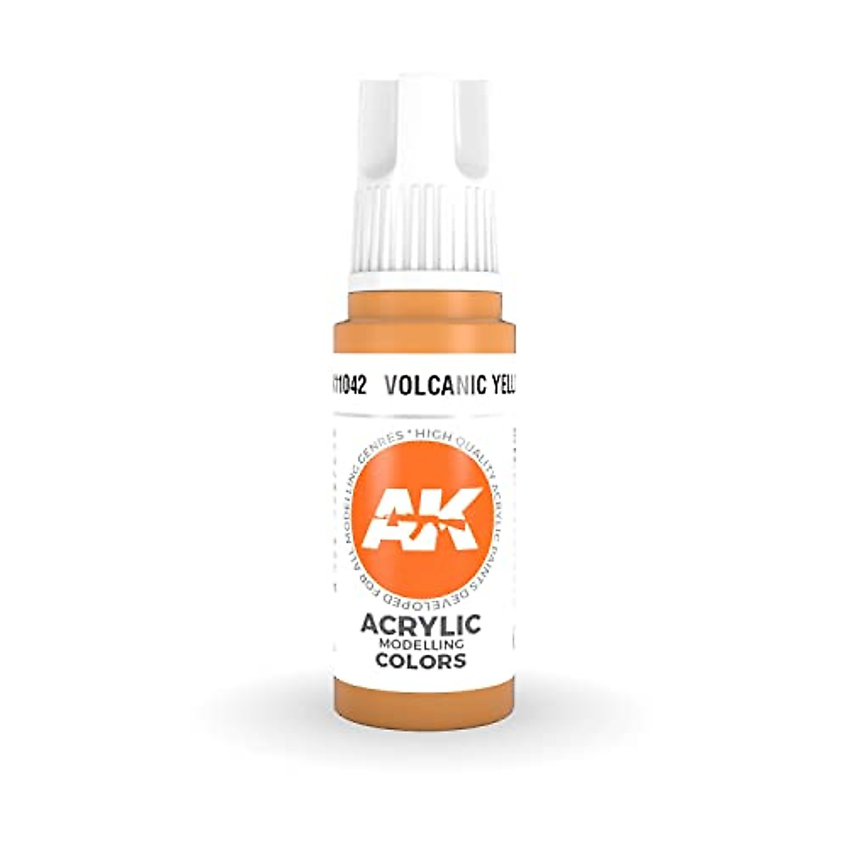 AK Interactive 3rd Gen Acrylic Volcanic Yellow 17ml