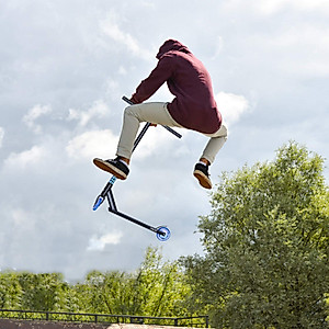 CREDO STREET Stunt Scooter Pro Scooter-Trick Scooter-Designed for Boys and Girls-Freestyle Scooter Perfect for 8+ and Suitable for Riders of All Levels (C6 Black/Silver)