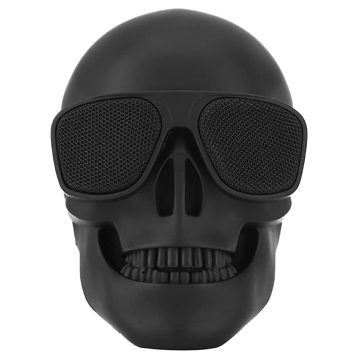 VIGROS Skull Speaker, Portable Bluetooth Speakers Unique Speaker 8W Output Bass Stereo Compatible for Desktop PC/Laptop/Mobile Phone/MP3/MP4 Player for Halloween Decorations for Gift Party